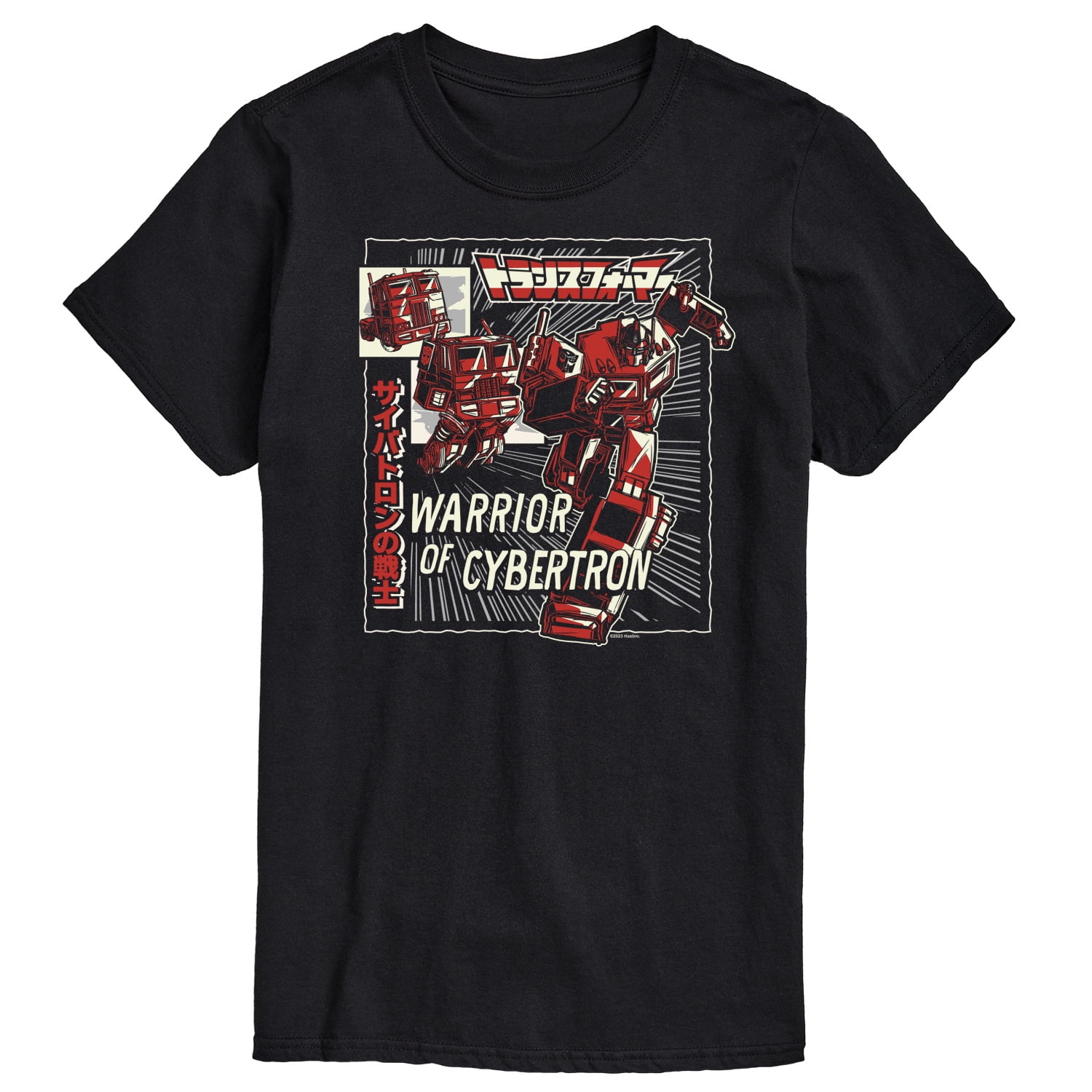 Transformers - Warrior Of Cybertron Opt Prime - Adult Short Sleeve Tee ...