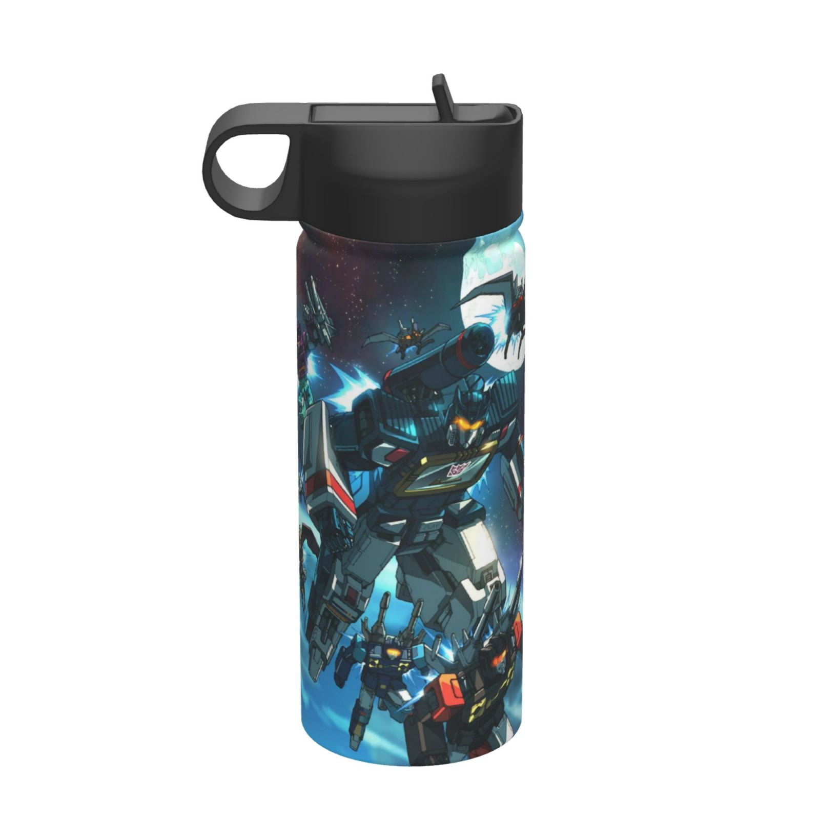 Transformers Water Bottle, Cute Pattern Stainless Steel Vacuum ...