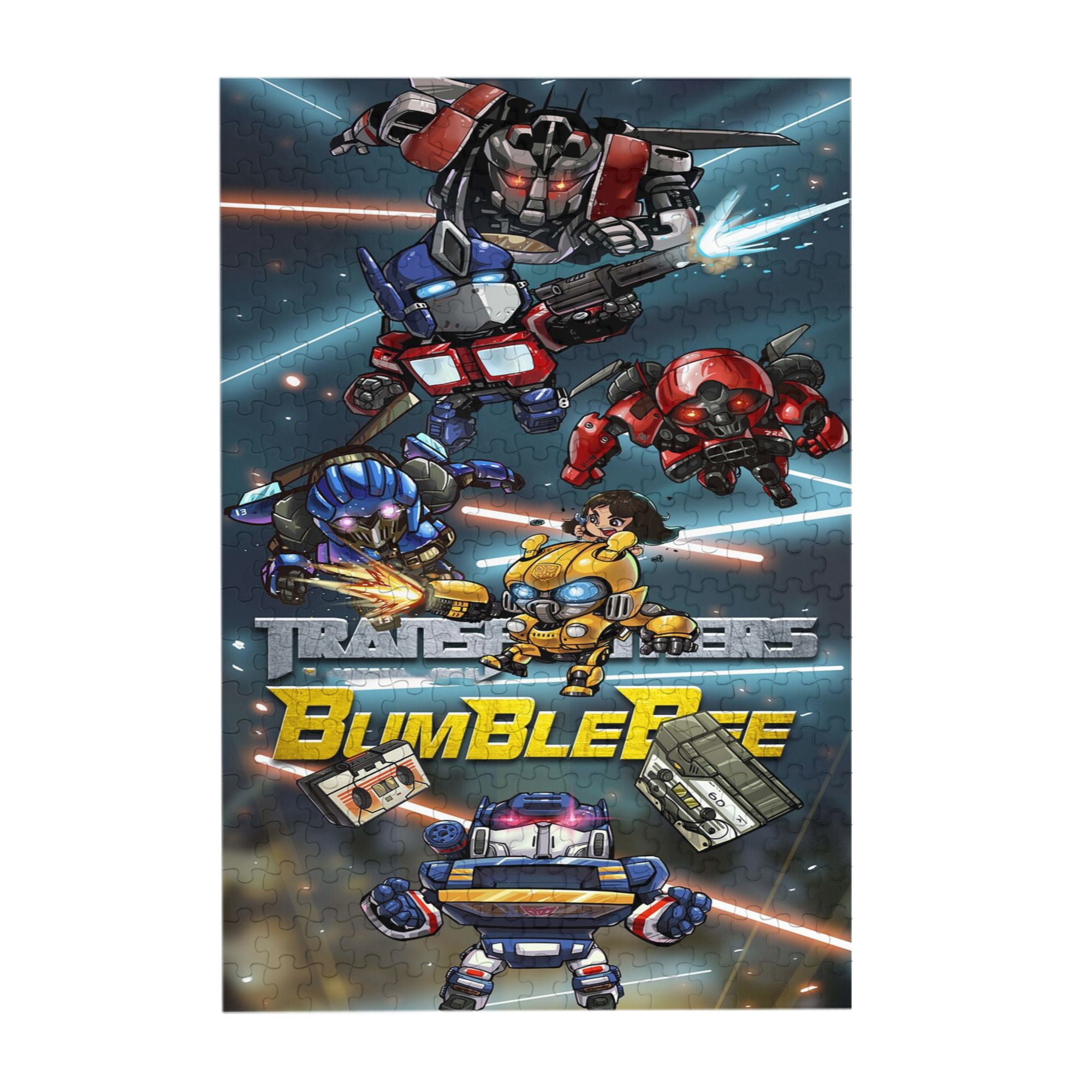Transformers Wooden Picture Puzzle 300 Piece Jigsaw Puzzle for Adults ...
