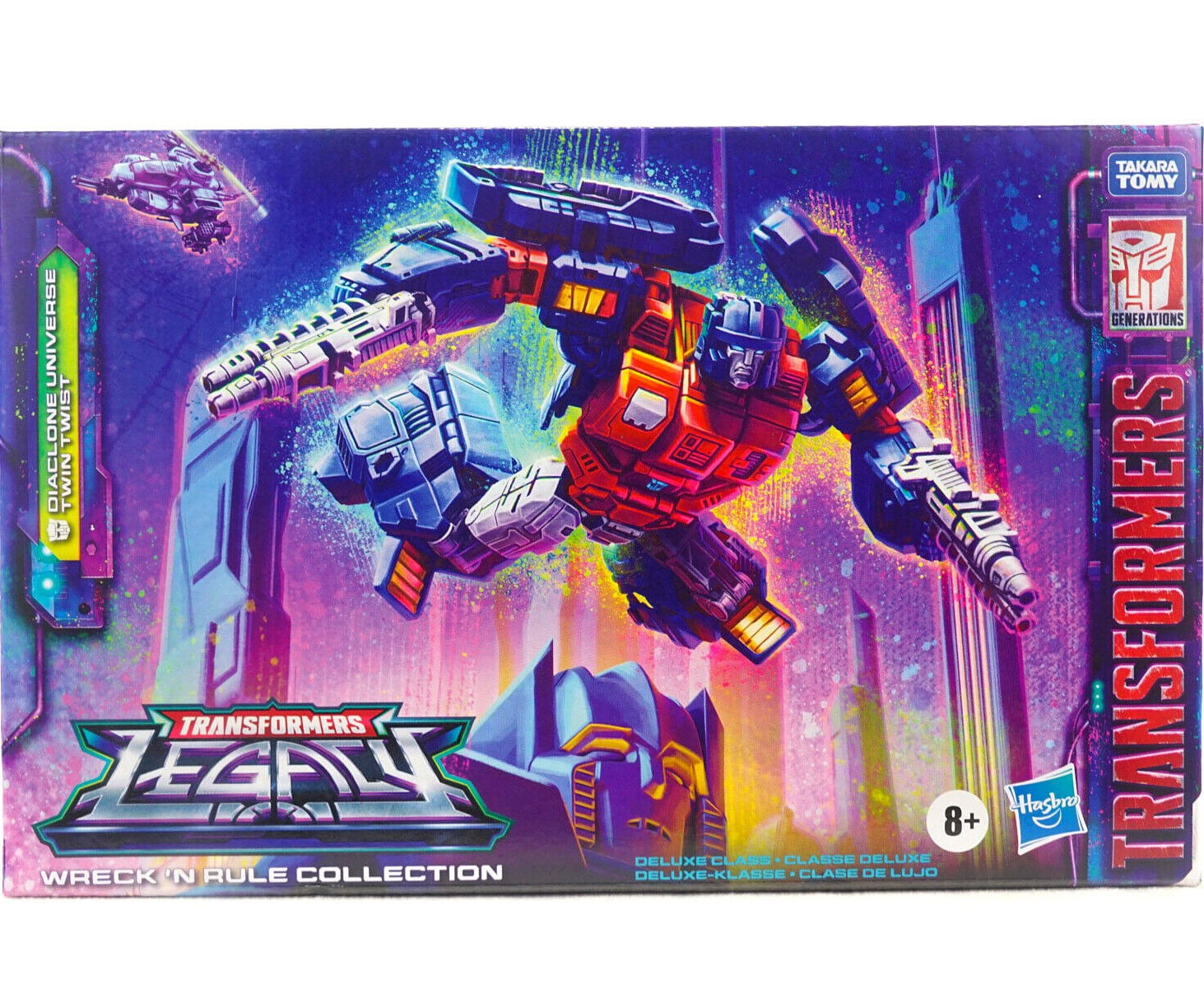 Transformers Wreck 'N Rule Collection Diaclone Universe Twin Twist ...