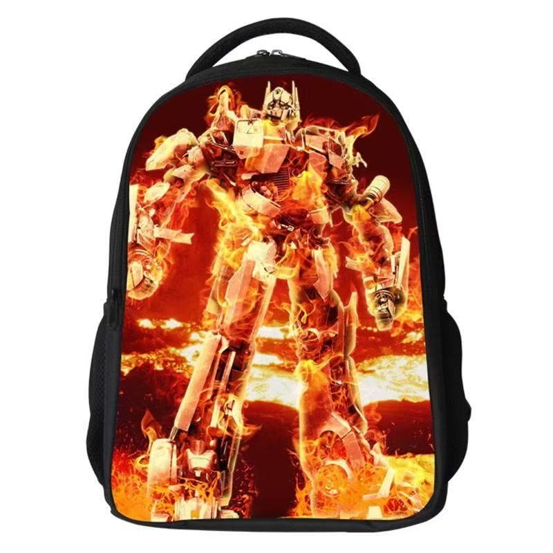 Transformers backpack Autobot 3D printing backpacks large capacity ...