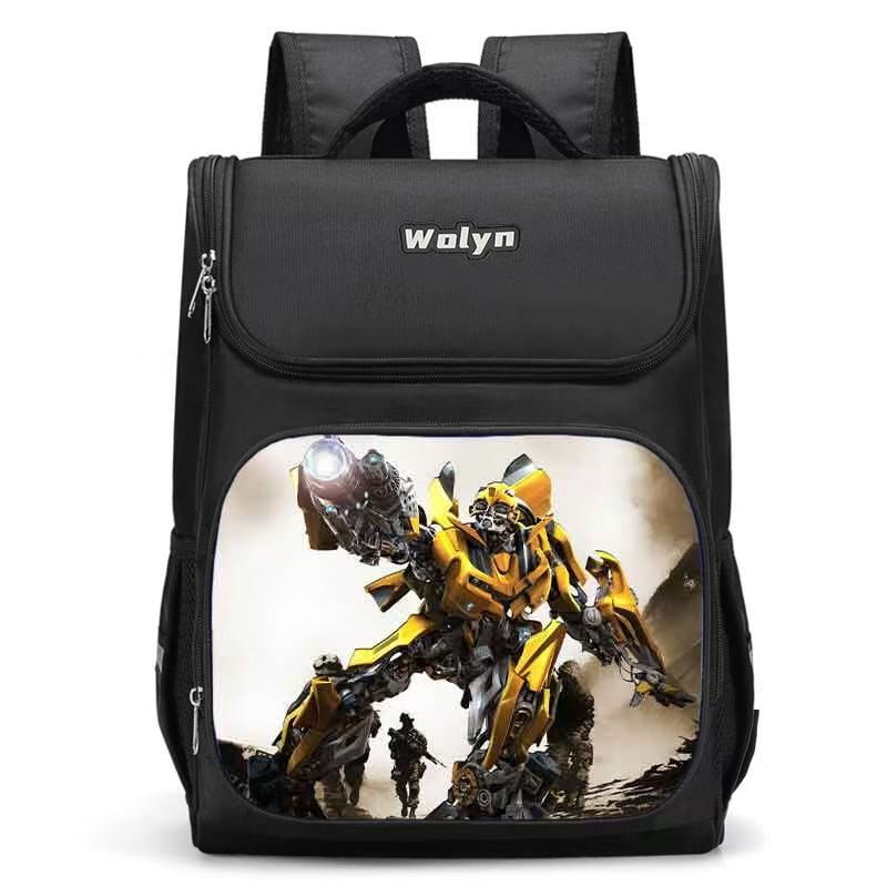 Transformers backpack Autobot 3D printing backpacks large capacity ...