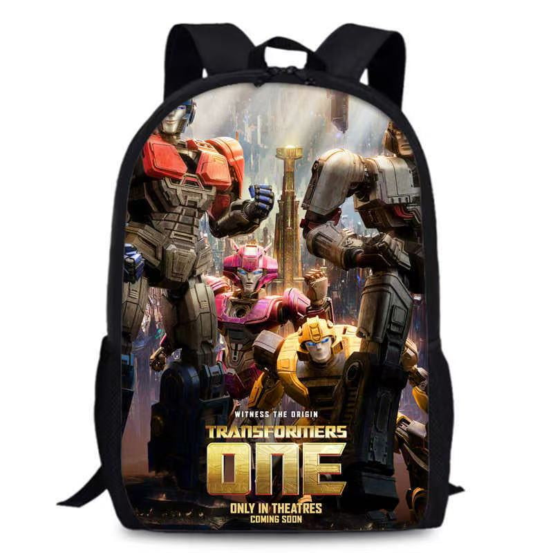 Transformers backpack Autobot 3D printing backpacks large capacity ...