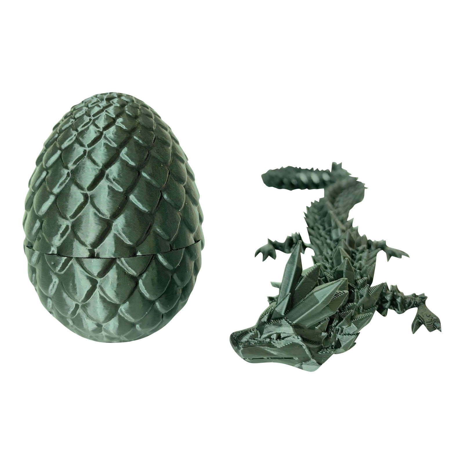 Transforming Dragon Egg Toy 2-in-1 Interactive Playset for Kids, Dragon ...