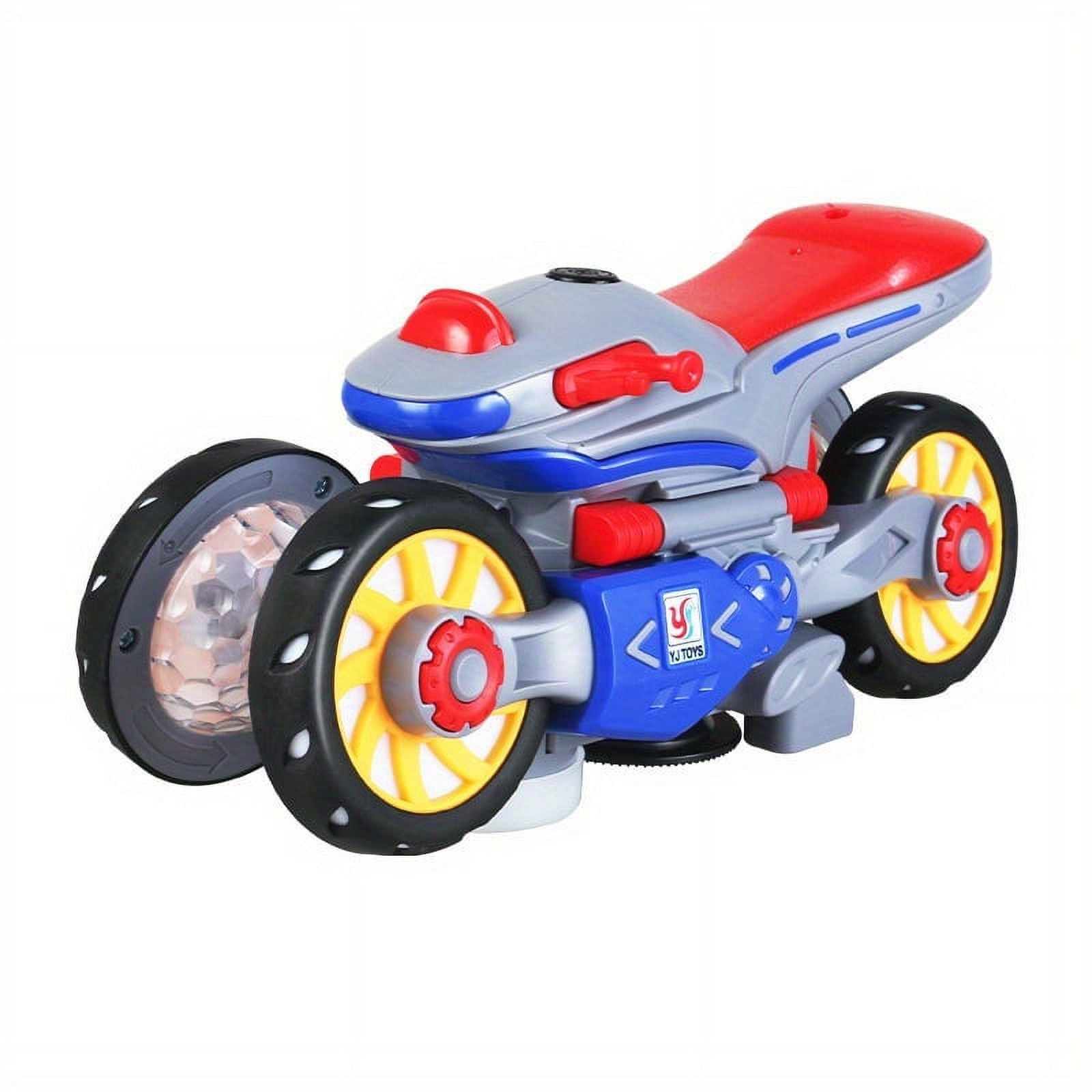 Transforming Motorcycle Special Effects Rotating Universal Car Science ...