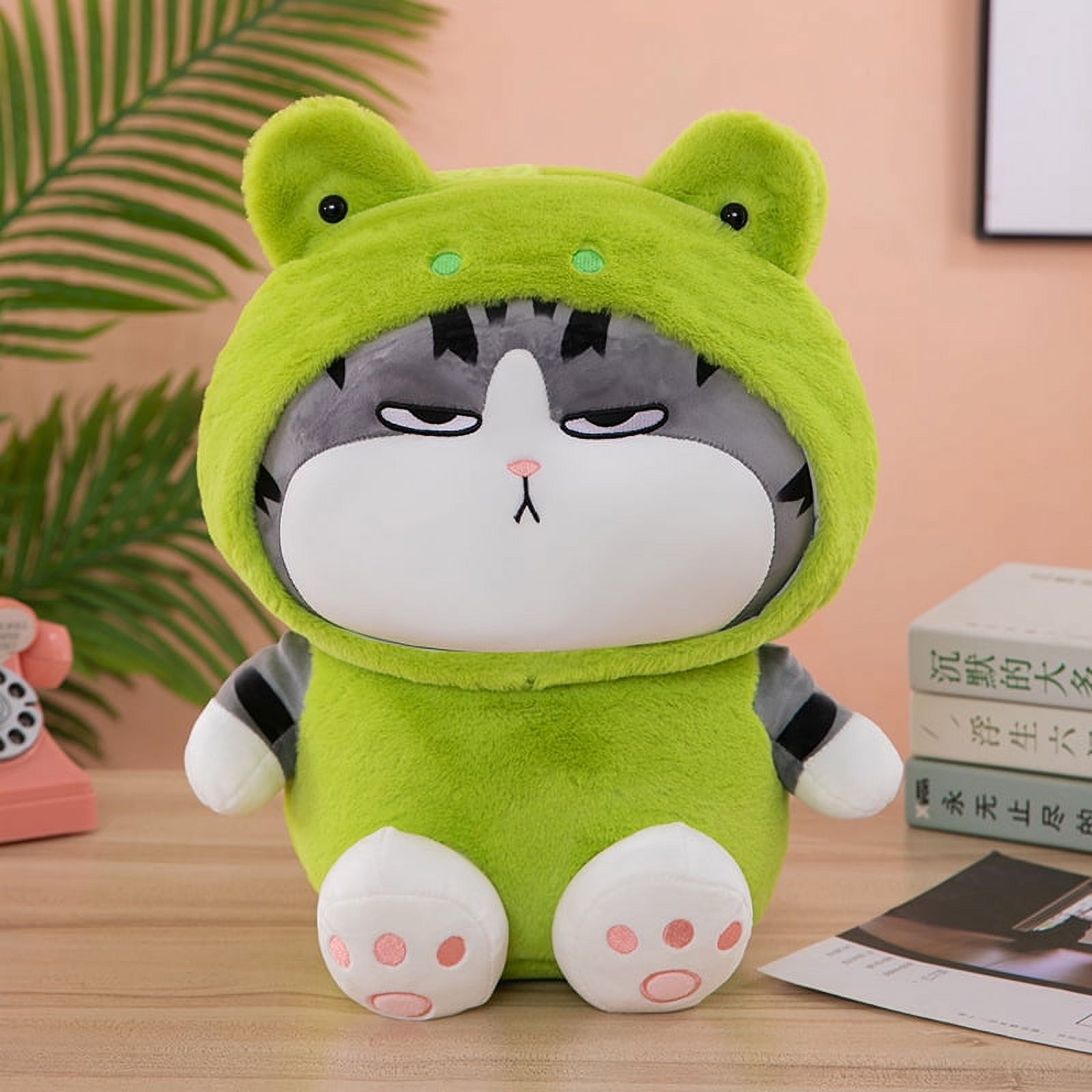 Transforming New Royal Cat Plush Toy Doll Panda Stuffed Animal Long ...