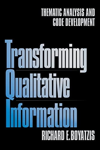 Pre-Owned Transforming Qualitative Information: Thematic Analysis and ...