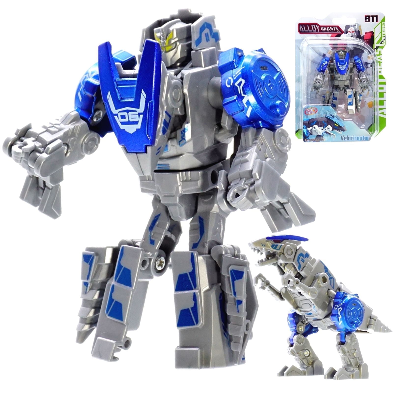 dzdarren Dinosaur Robot Toys, Transforming Shape-Shifting Figures ...