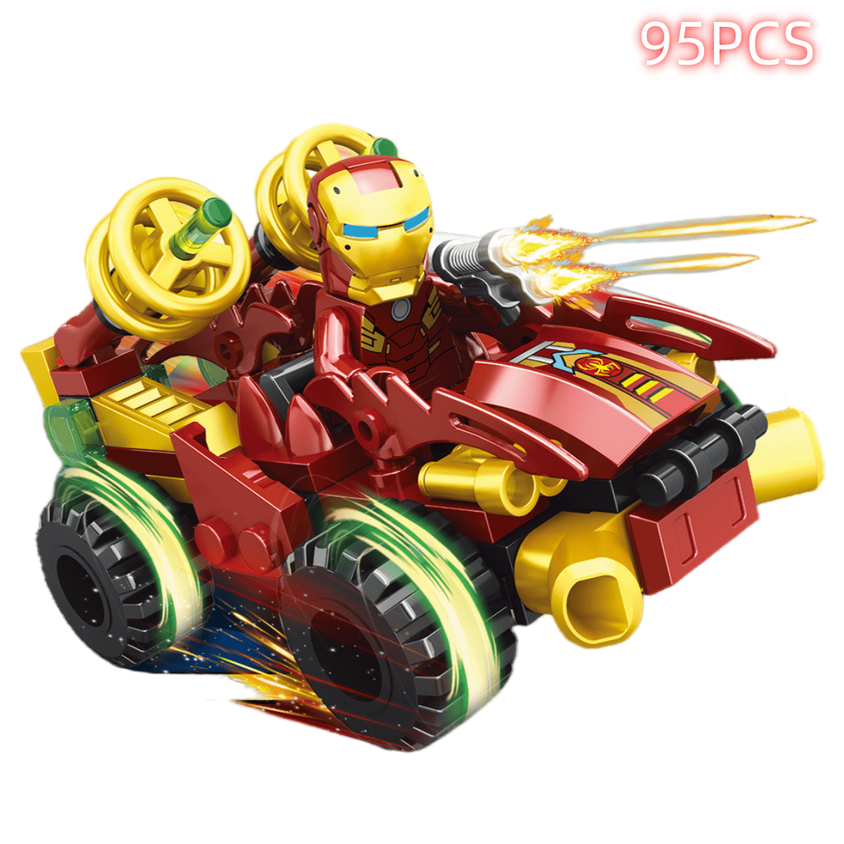 Transforming robot building block mini model character toy - Walmart.com