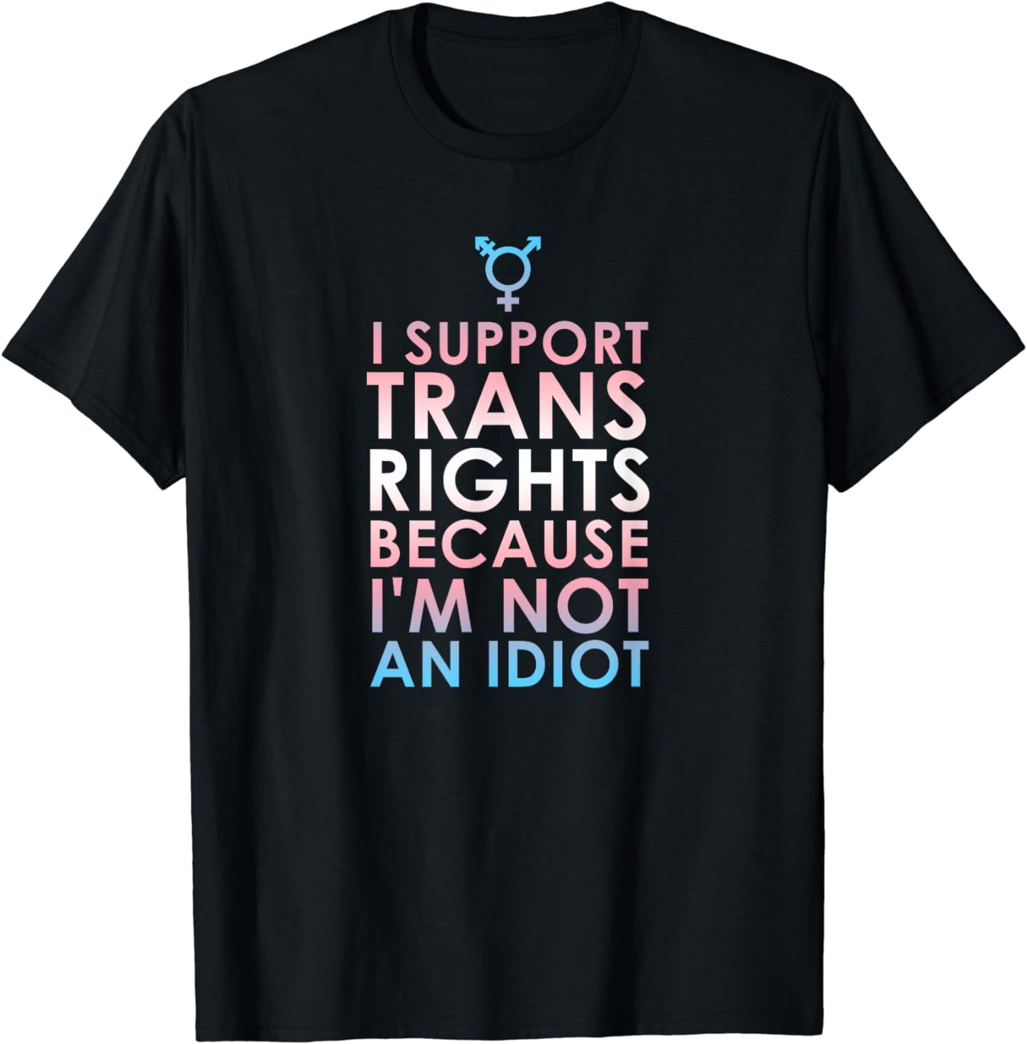 Transgender Ally Trans Pride Flag Support T-Shirt - Walmart.com