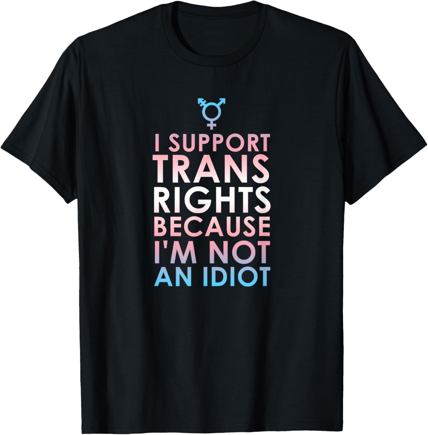 Transgender Ally Trans Pride Flag Support T-Shirt - Walmart.com