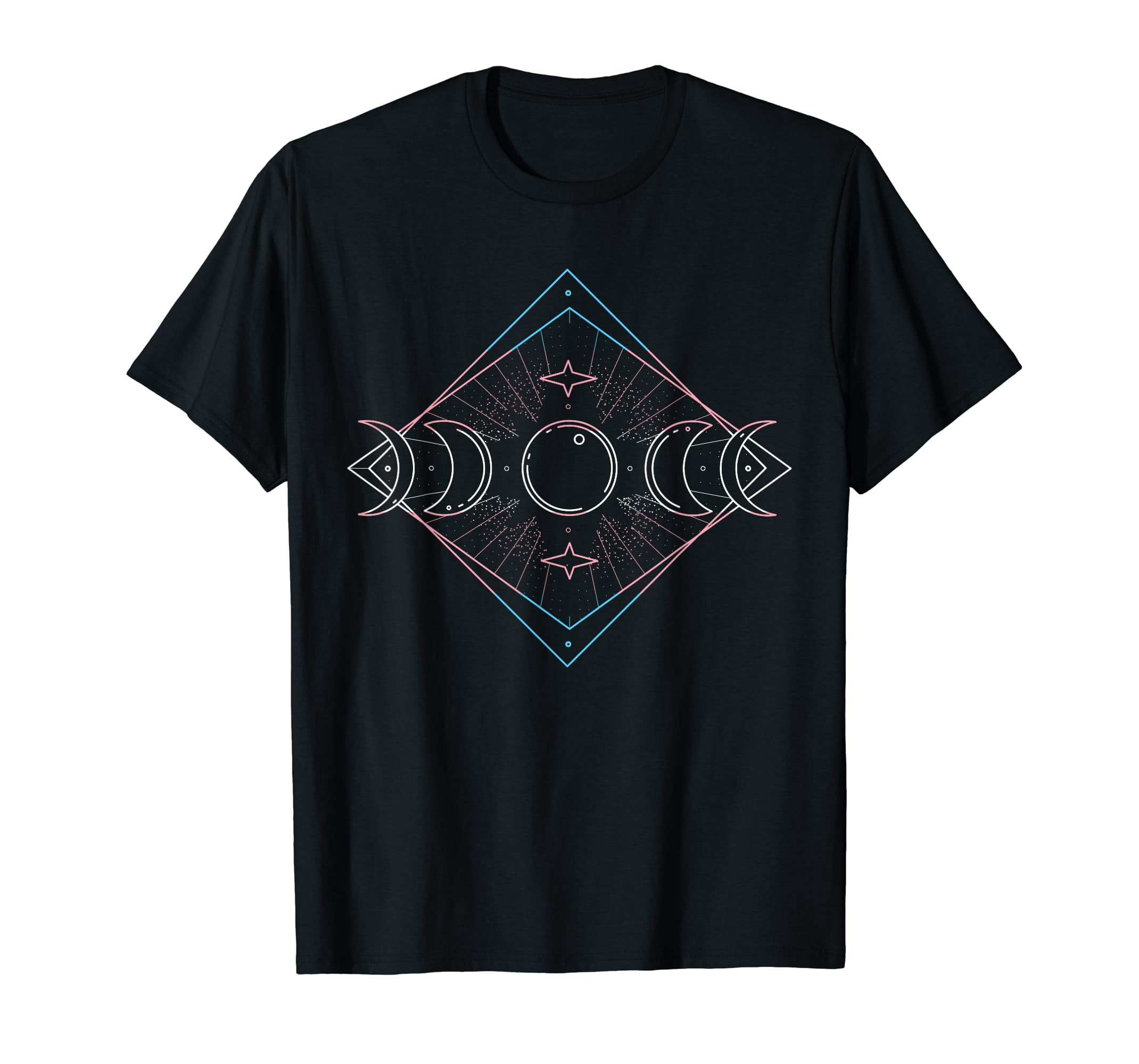 Transgender Crescent Full Moon Space Transsexual Flag Lgbt T Shirt