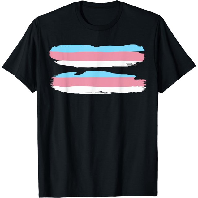Transgender Flag Ragged Equality shirt for Transgender Pride T-Shirt ...