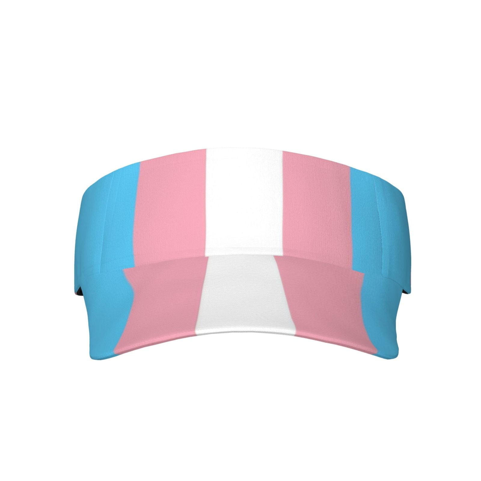 Transgender Flag Sport Visor Hats Sun Protection Outdoor Activity For ...