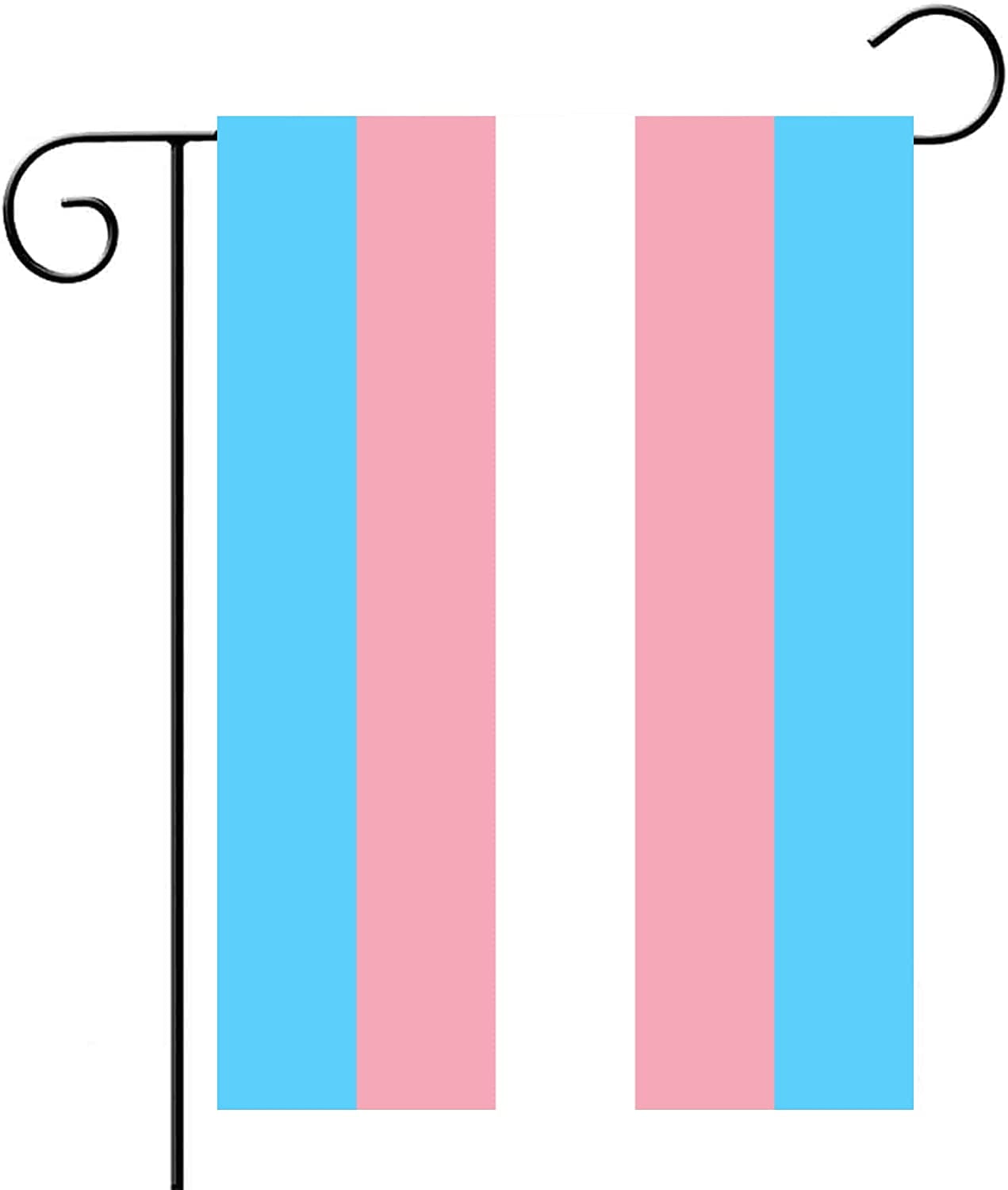 Transgender Garden Flag Double Sided, Transgender Stuff Gifts Pride ...