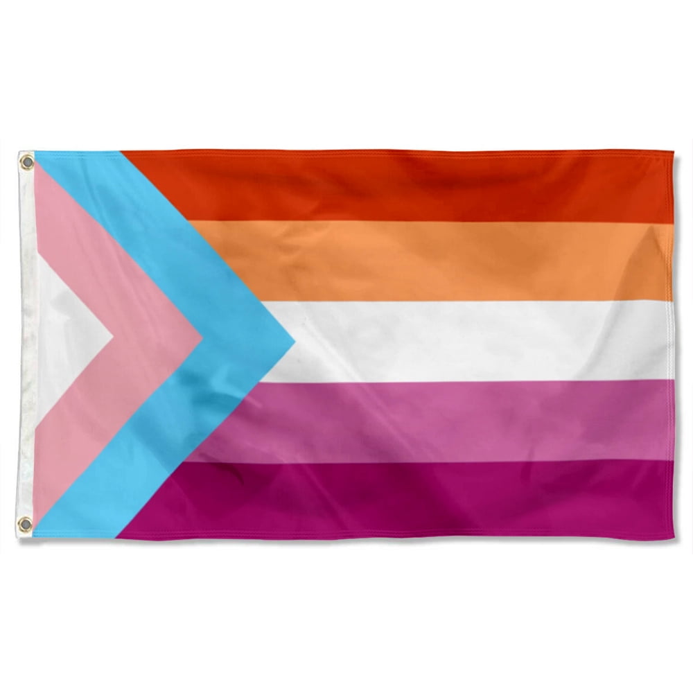 Transgender Lesbian Transbian Flag Banner Home Yard Garden Decor 3x5Ft ...