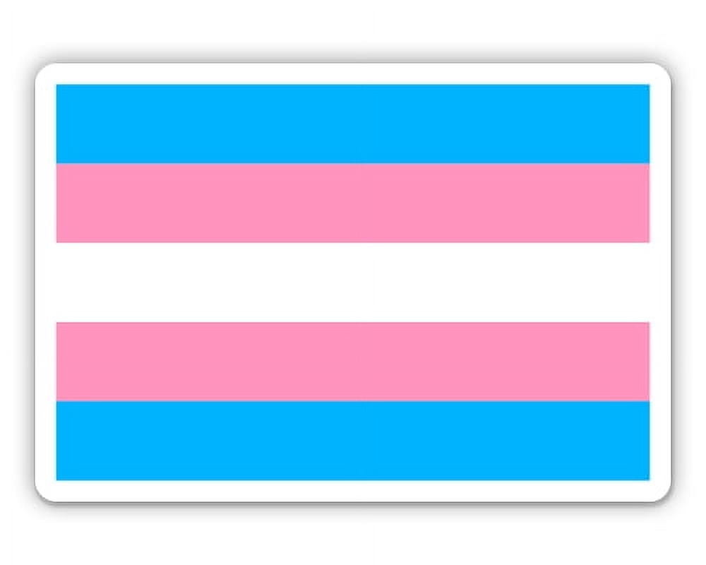 Transgender Pride - 5" Vinyl Sticker - For Car Laptop I-Pad ...