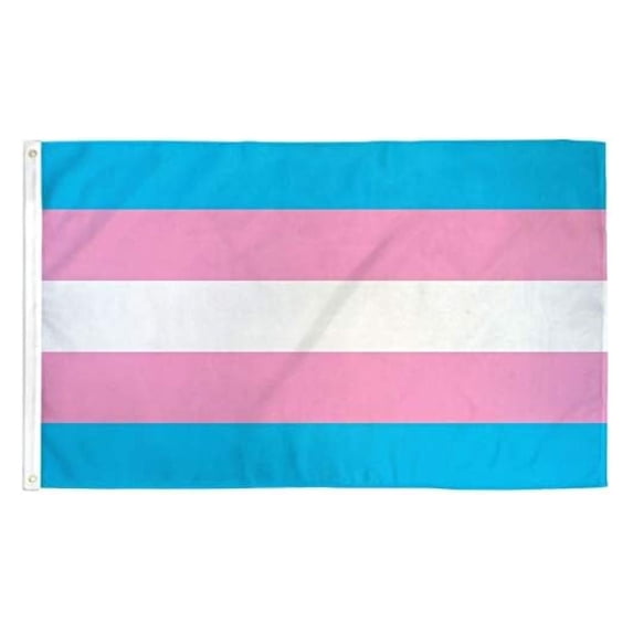 Transgender Pride Flag 3x5 ft - LGBTQ Flag, UV Fade Resistant, Durable ...