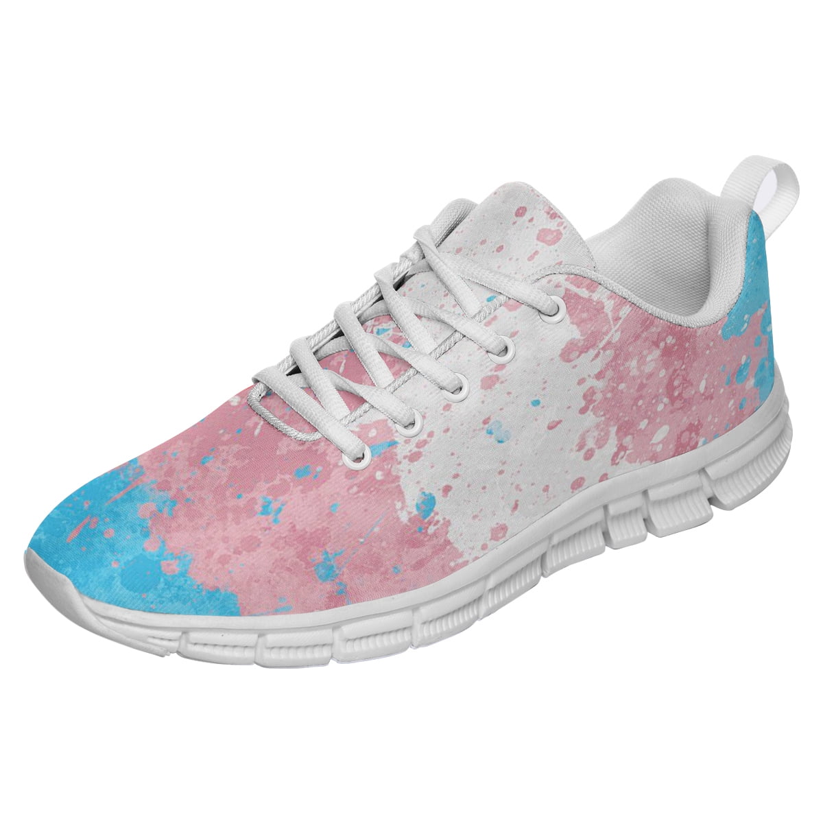 Transgender Pride Flag Art Shoes for Men Women Running Sneakers ...