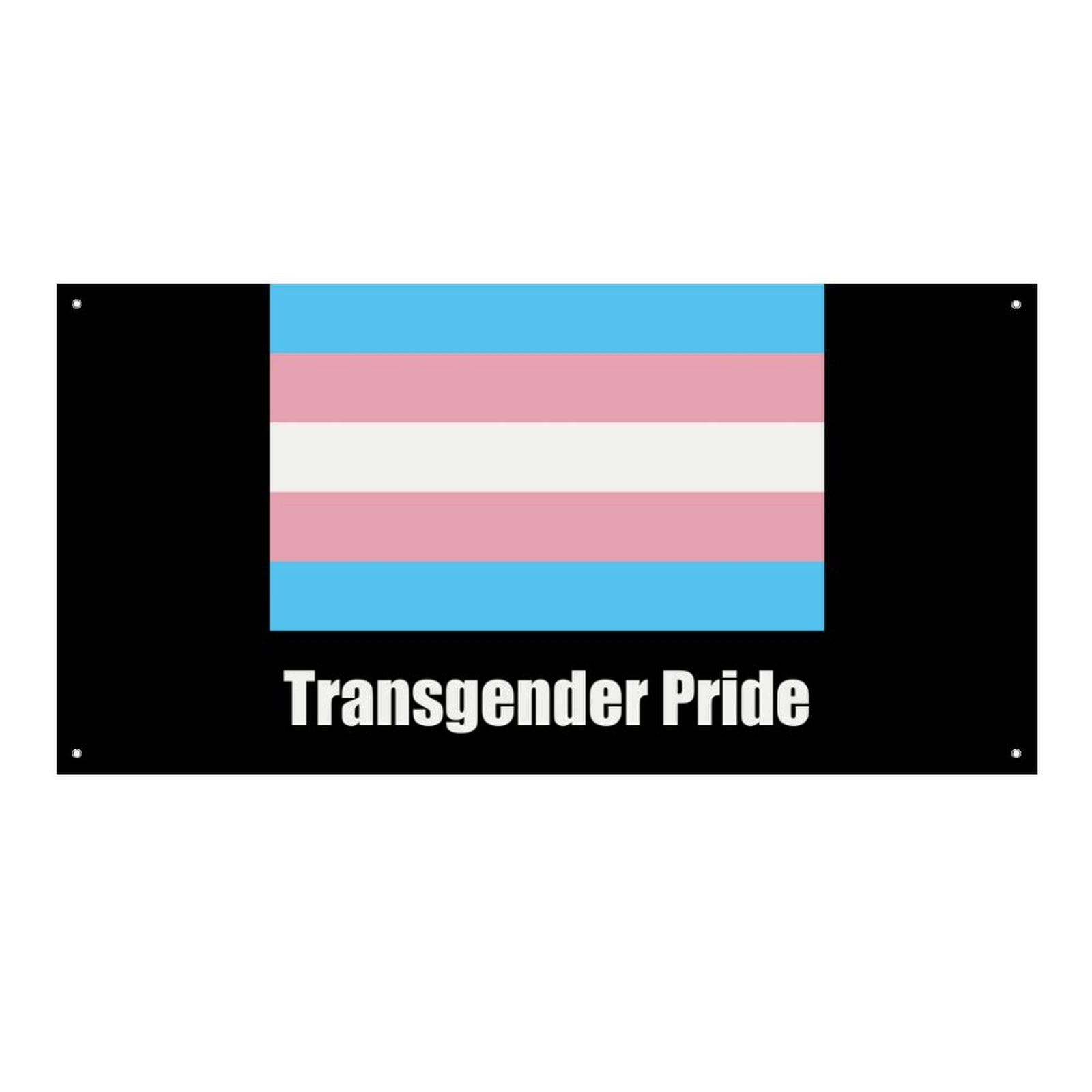 Transgender Pride Flag Banners Flag Hanging Backdrop Sign Wall ...