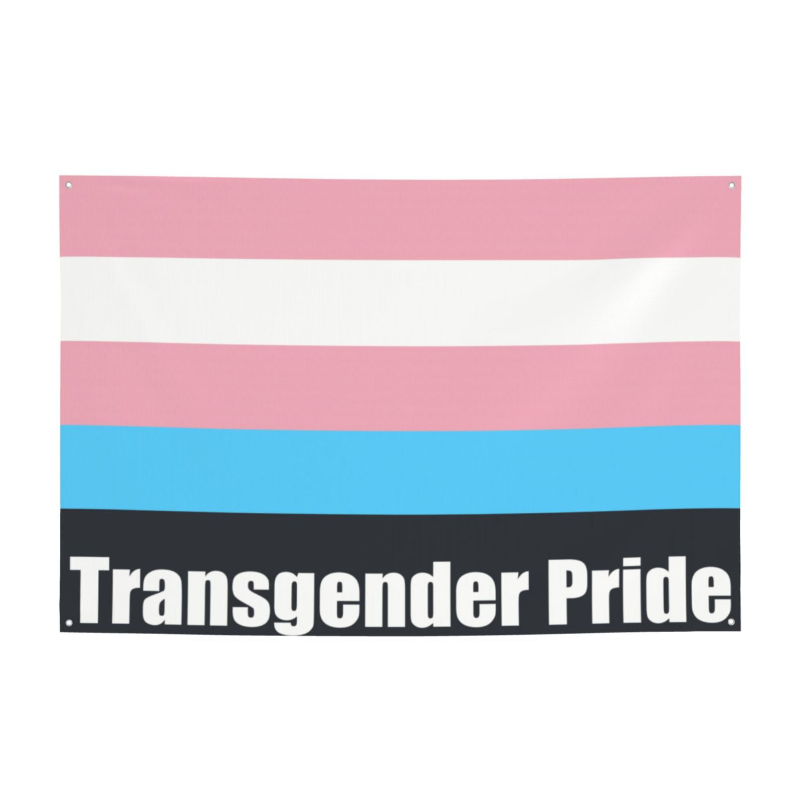 Transgender Pride Flag Festival Banner 47x71 Inches Suitable For ...