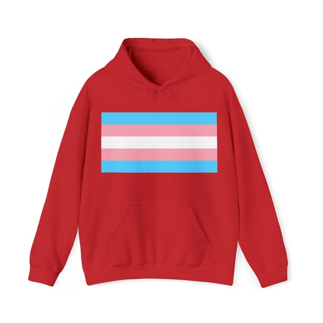 Transgender Pride Flag Graphic Hoodie Sweatshirt, Sizes S-5XL - Walmart.com