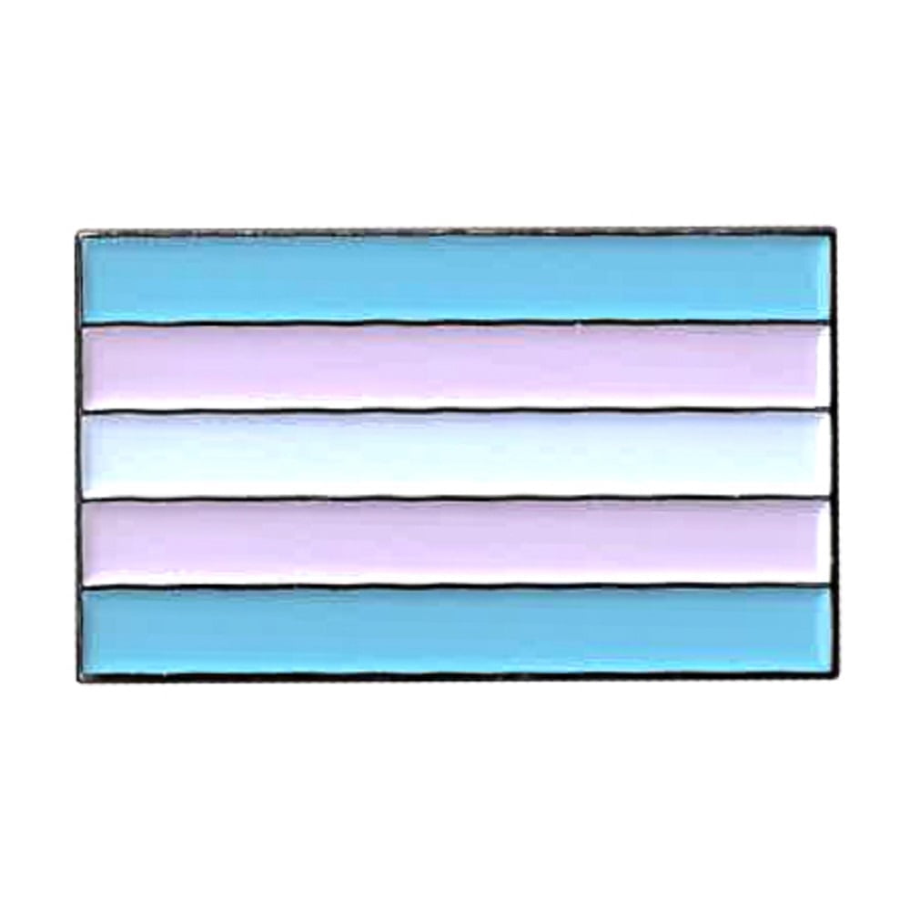 Transgender Pride Flag Novelty Backpack Cute Enamel Lapel Pin - Walmart.com