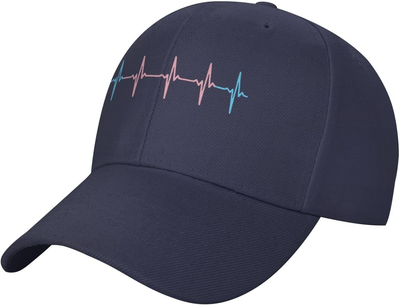 Transgender Pride Heartbeat Hat Outdoor Cap Baseball Cap Sandwich Cap ...