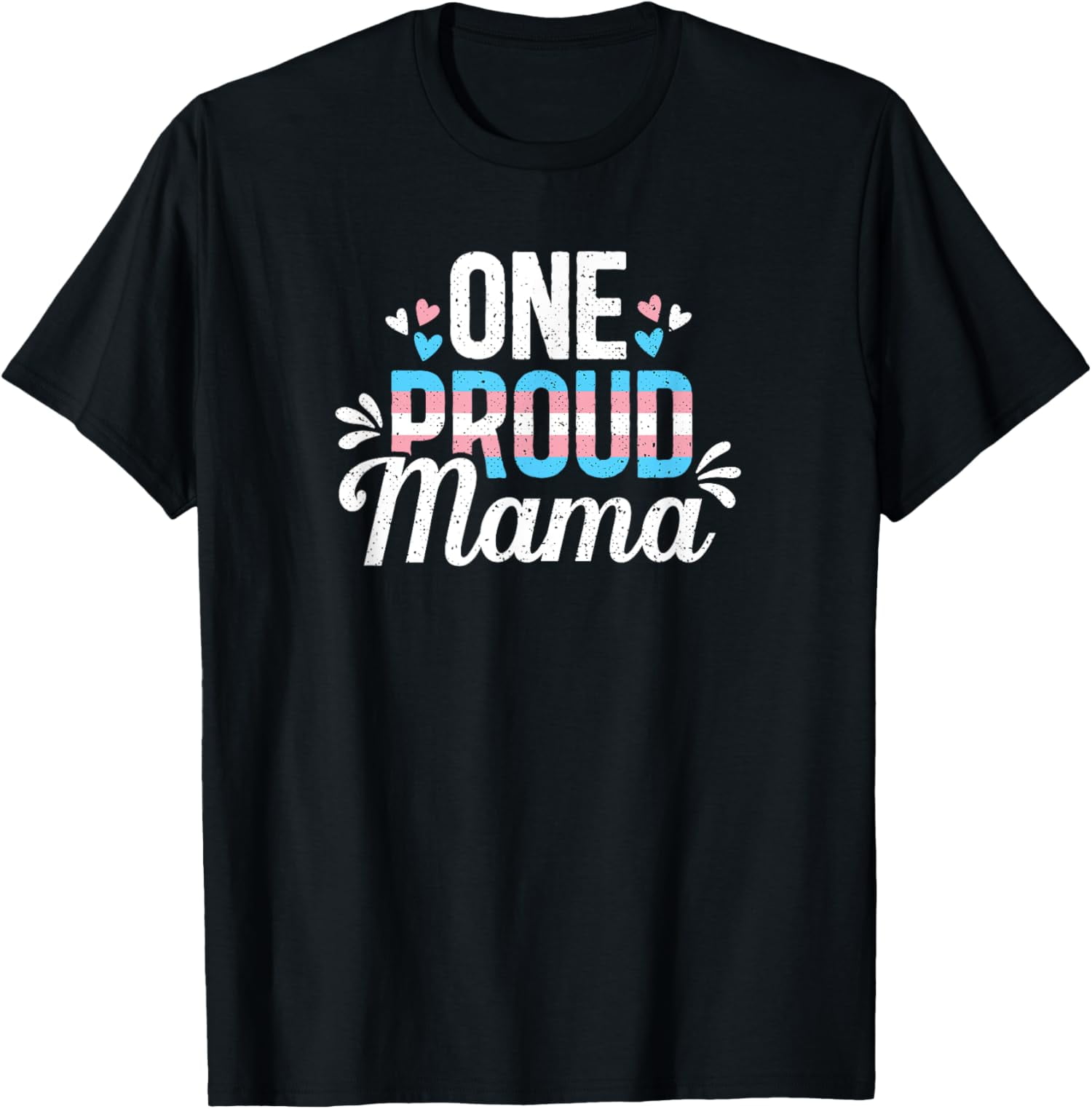 Transgender Proud Mama Trans Mom LGBT Ally Pride Month T-Shirt ...