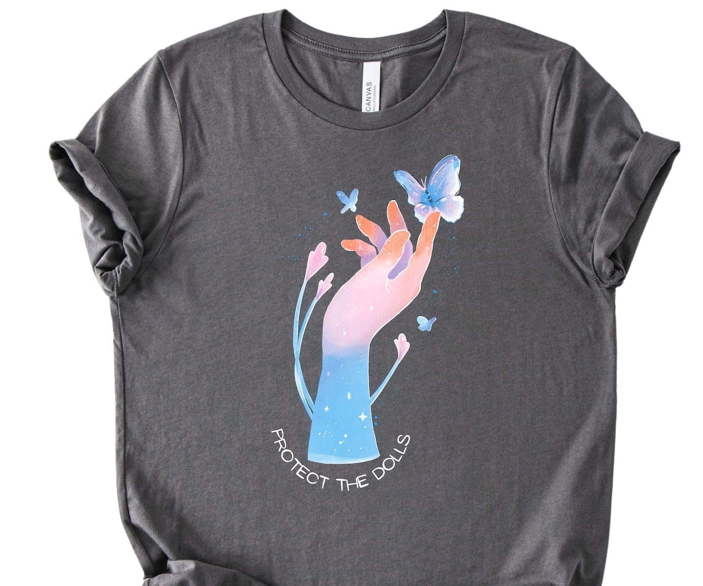 Transgender Rights Shirt, Pride Tee With Butterflies, Support Trans ...
