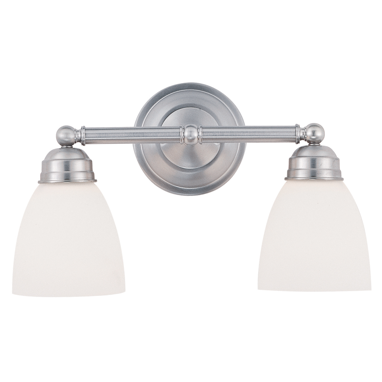 Transglobe 2Lt Bath-Frstd Glass-Circle CB-3356 BN - Walmart.com