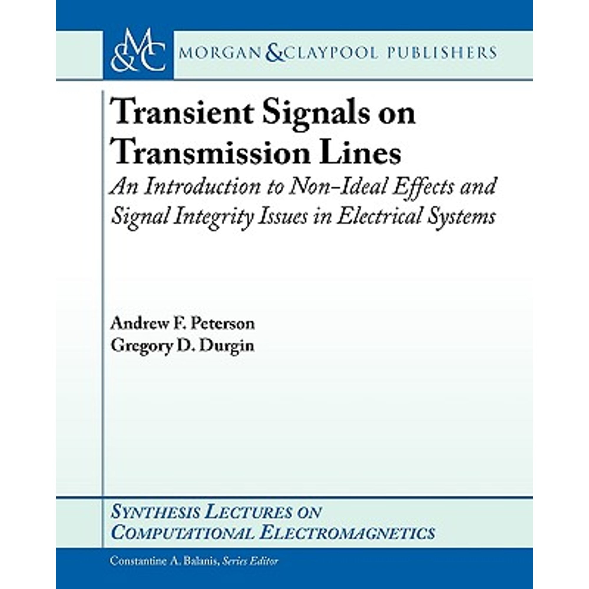 Pre-Owned Transient Signals on Transmission Lines (Paperback) by Dr ...