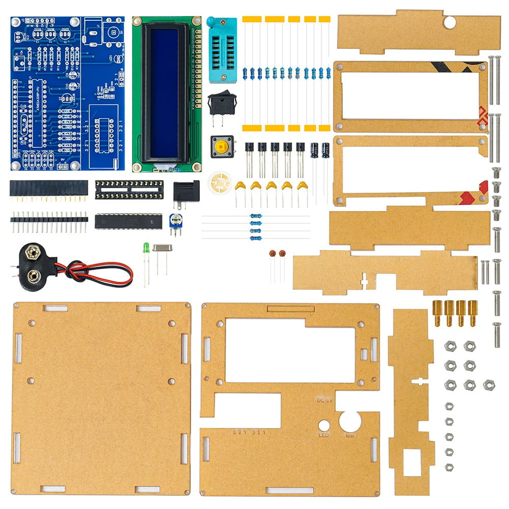 Transistor Tester Kit Electronic Measurement DIY Soldering Circuit ...