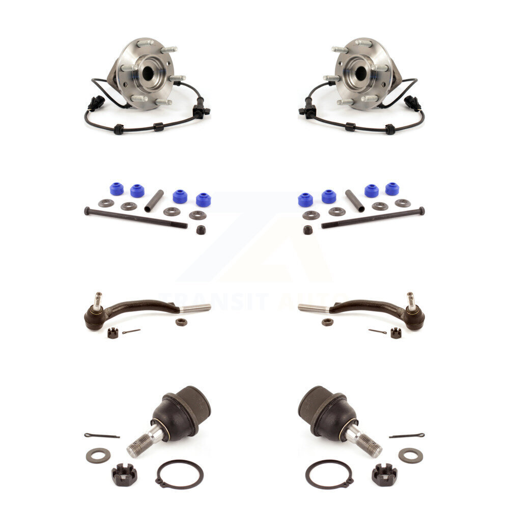 Transit Auto Front Bearing Assembly Lower Ball Joint Outer Tie Rod Sway ...