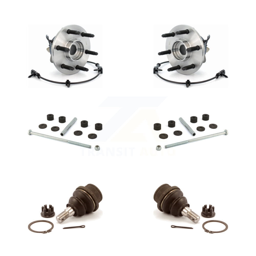 Transit Auto Front Bearing Lower Ball Joint & Sway Bar Stabilizer Link ...