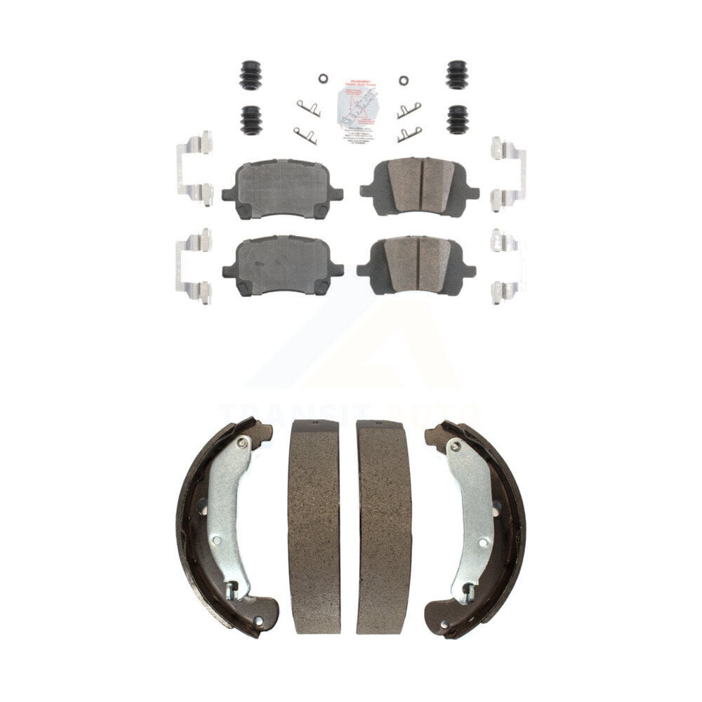 Transit Auto Front Rear Ceramic Disc Brake Pads Kit for Car Chevrolet ...