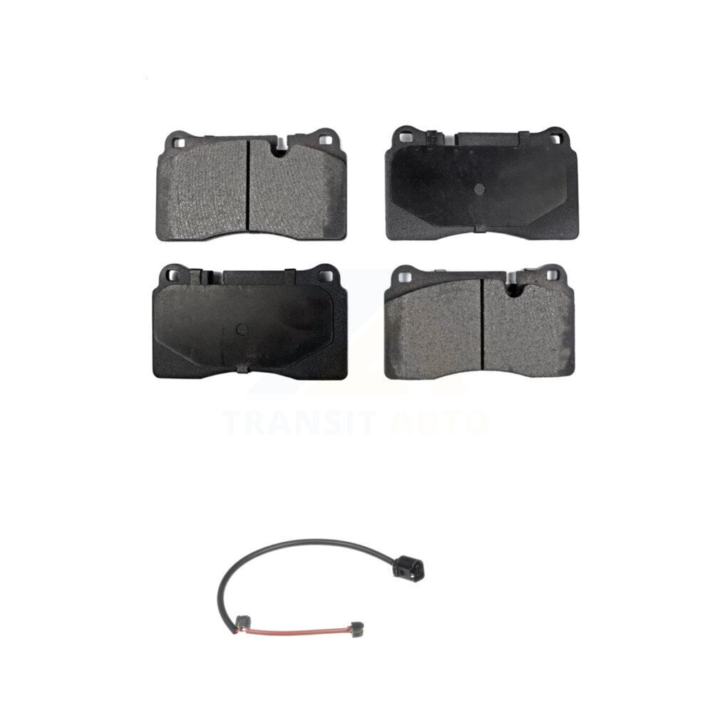 TEC Front Ceramic Disc Brake Pads and Wear Sensors Kit for Car ...