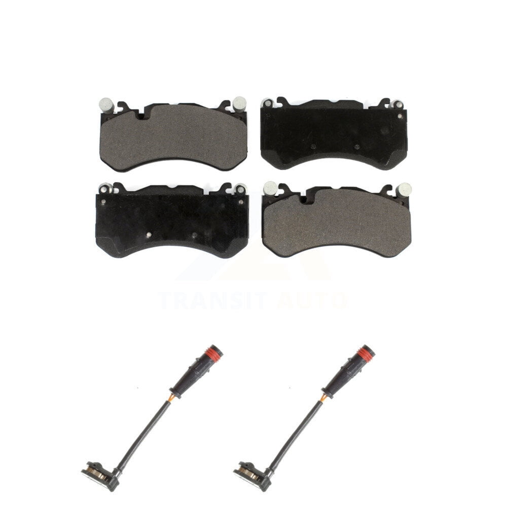 TEC Front Ceramic Disc Brake Pads and Wear Sensors Kit for Car 2014 ...