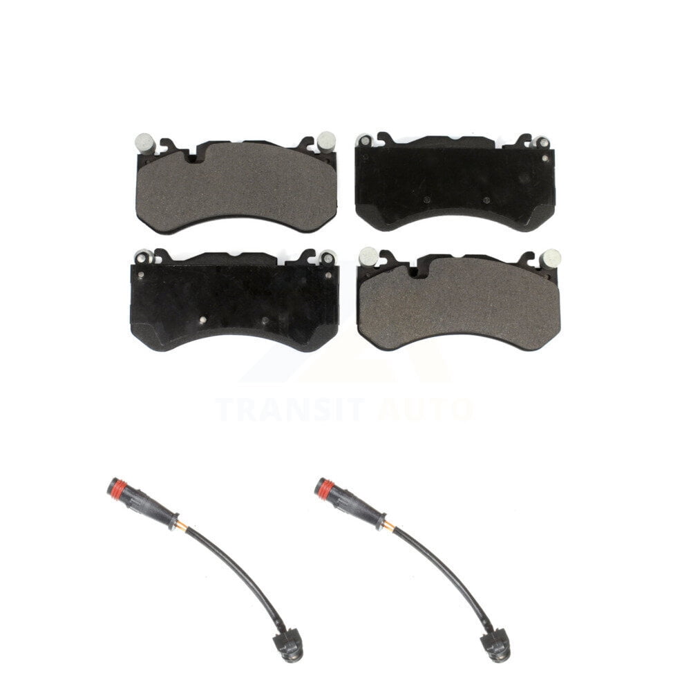 TEC Front Ceramic Disc Brake Pads and Wear Sensors Kit for Car Mercedes ...