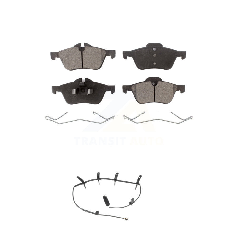 TEC Front Ceramic Disc Brake Pads and Wear Sensors Kit for Car Mini ...
