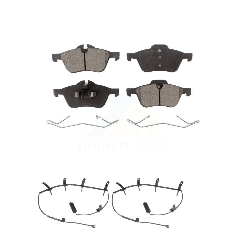 TEC Front Ceramic Disc Brake Pads and Wear Sensors Kit for Car Mini ...