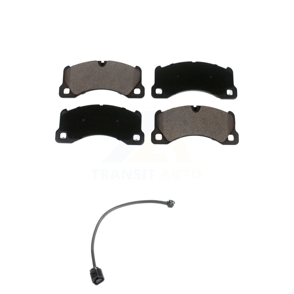 TEC Front Ceramic Disc Brake Pads and Wear Sensors Kit for Car Porsche ...