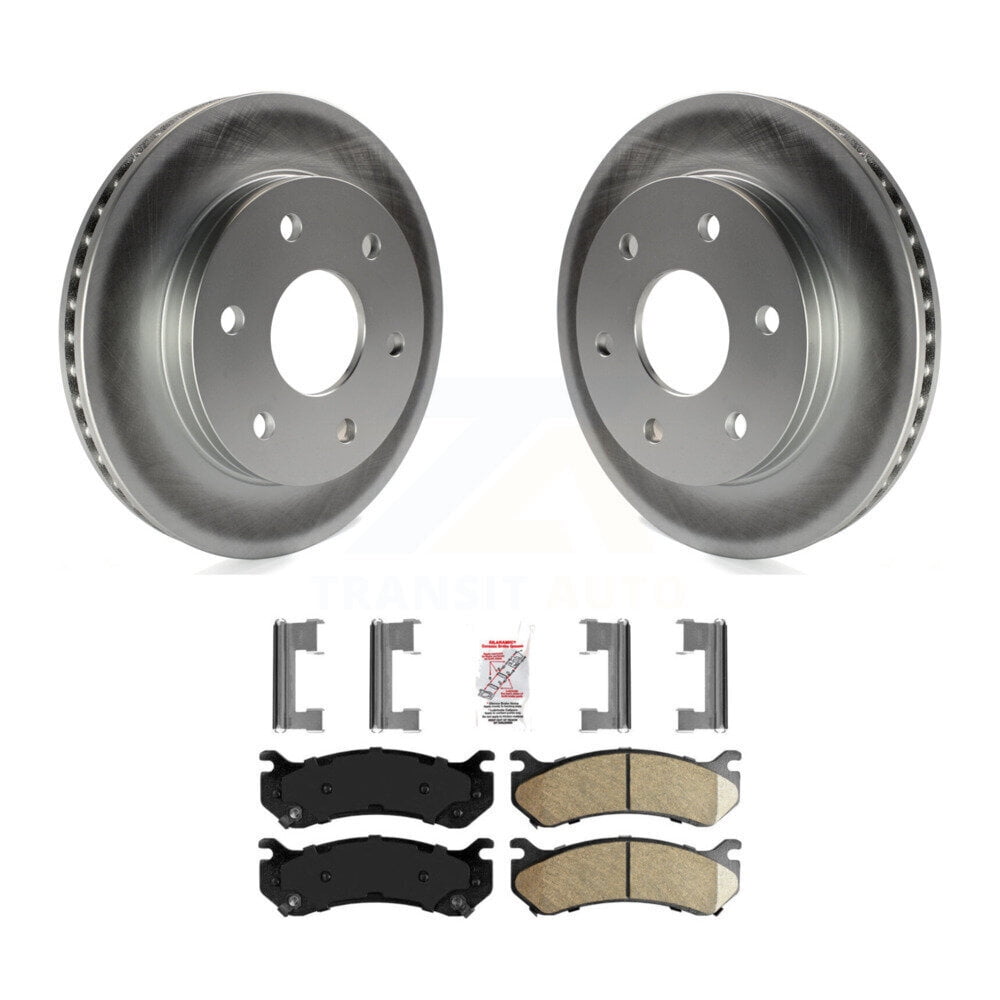 Transit Auto Front Coat Brake Rotors Ceramic Pad Kit for Car Chevrolet ...