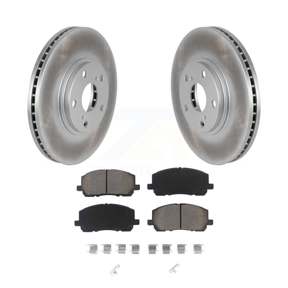 Free Shipping! Transit Auto Front Disc Brake Rotors and Ceramic Pads ...