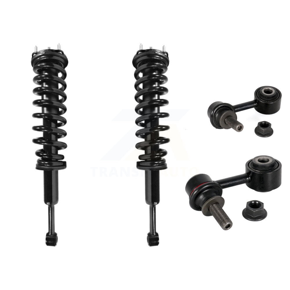 Transit Auto Front Complete Shock Assembly and TOR Link Kit for Car ...