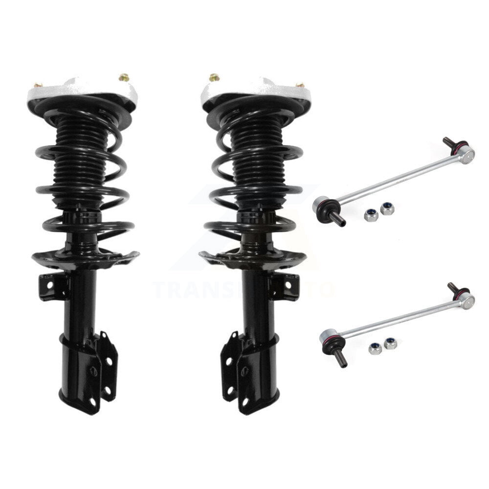 Transit Auto Front Complete Shock Assembly and TOR Link Kit for Car ...