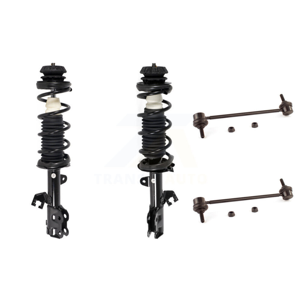 Transit Auto Front Complete Shock Assembly and TOR Link Kit for Car ...