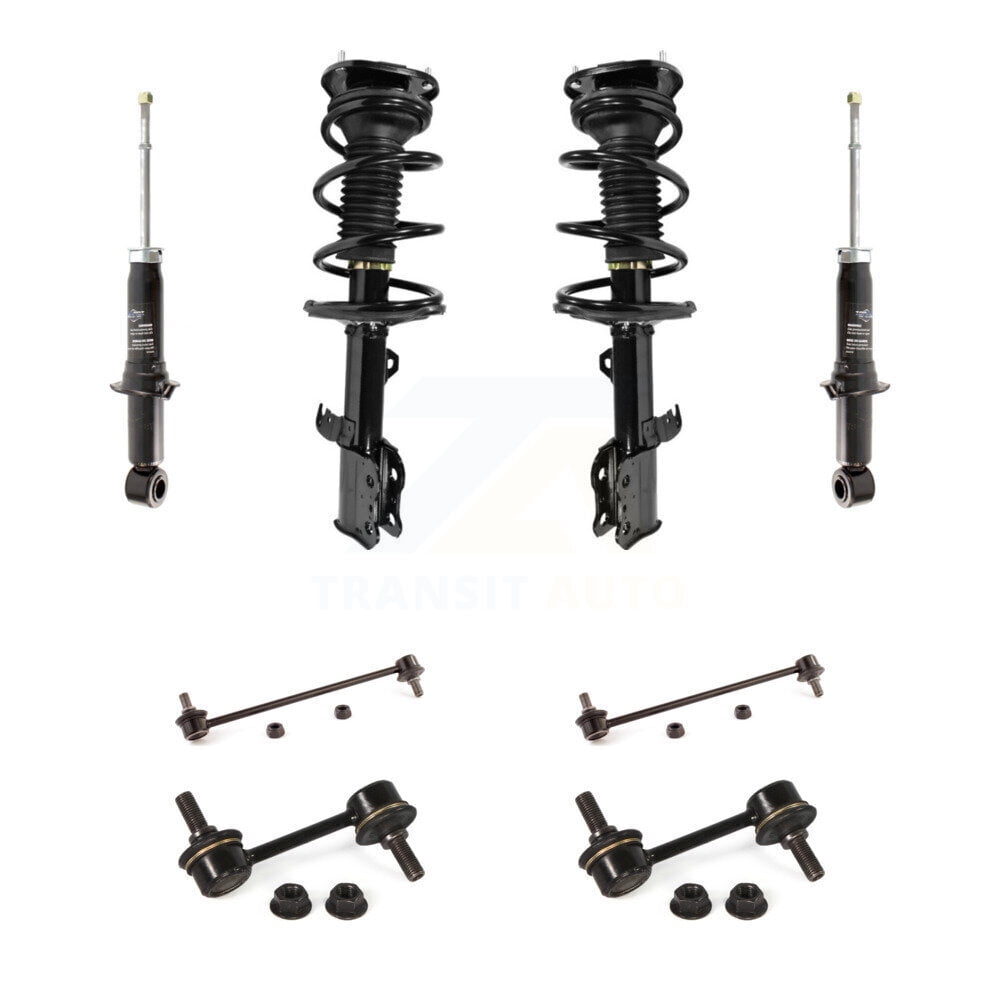 Transit Auto Front Rear Complete Suspension Strut & TOR sway Bar Link ...