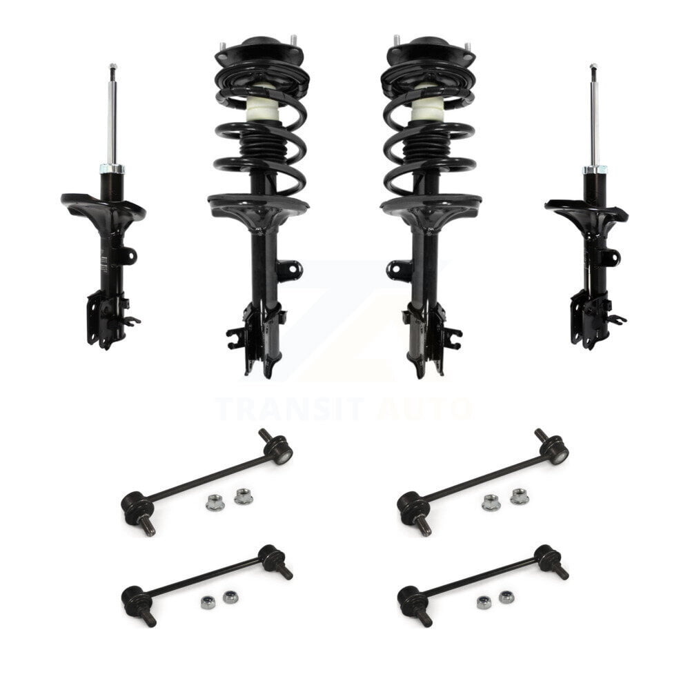 Transit Auto Front Rear Complete Suspension Strut & TQ sway Bar Link ...