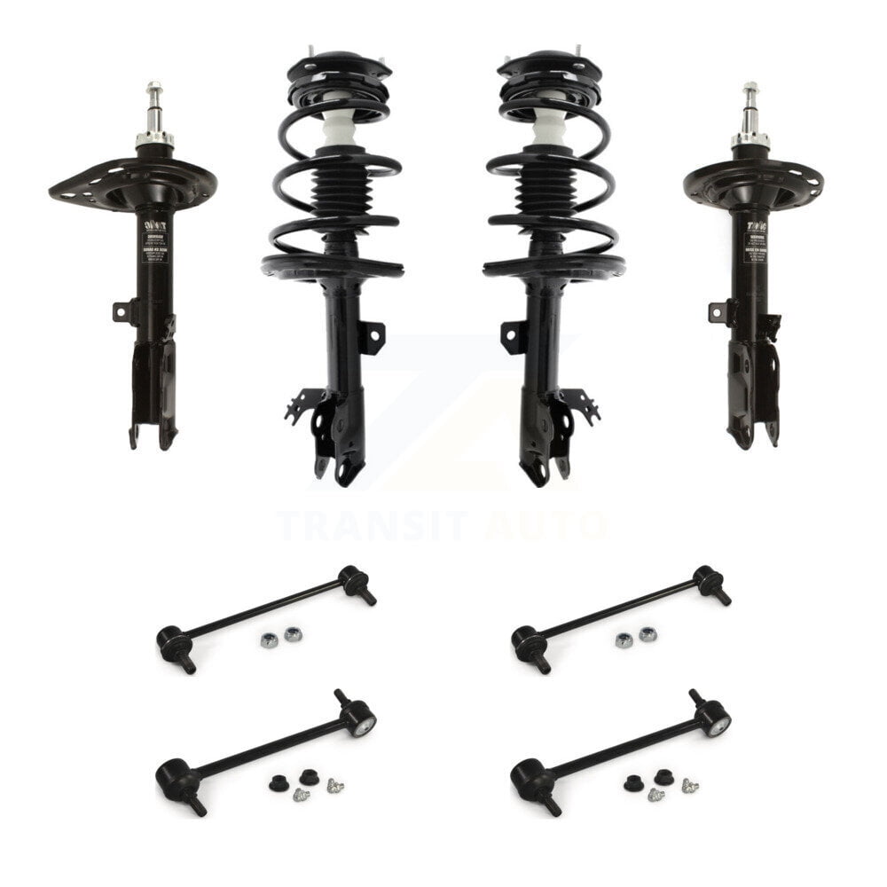 Transit Auto Front Rear Complete Suspension Strut & TQ sway Bar Link ...